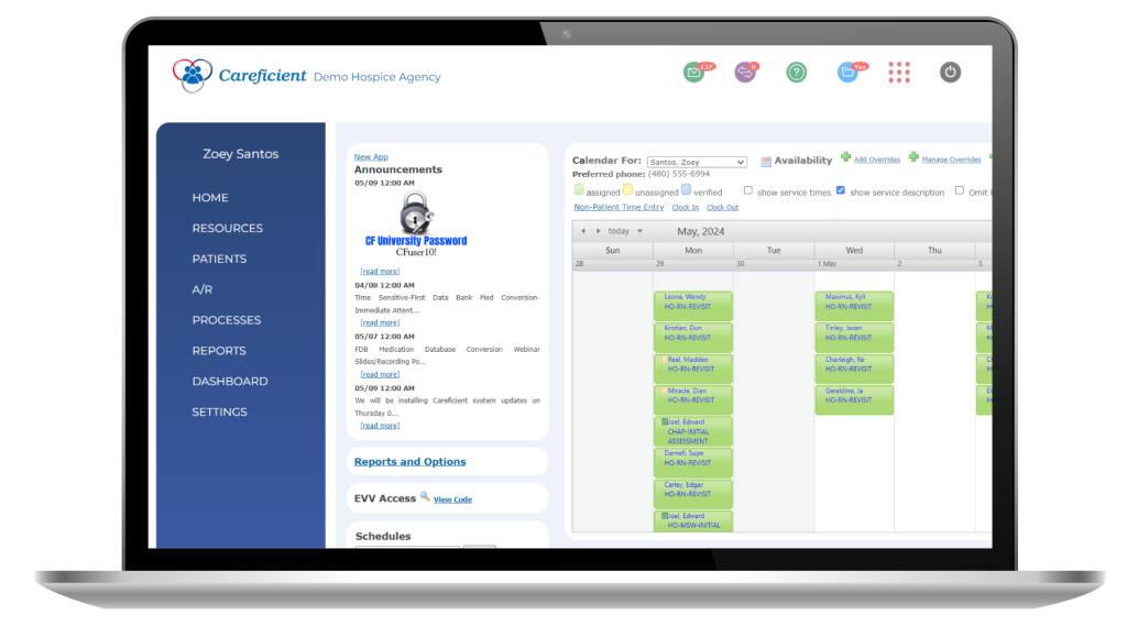 EMR for Hospice - Careficient